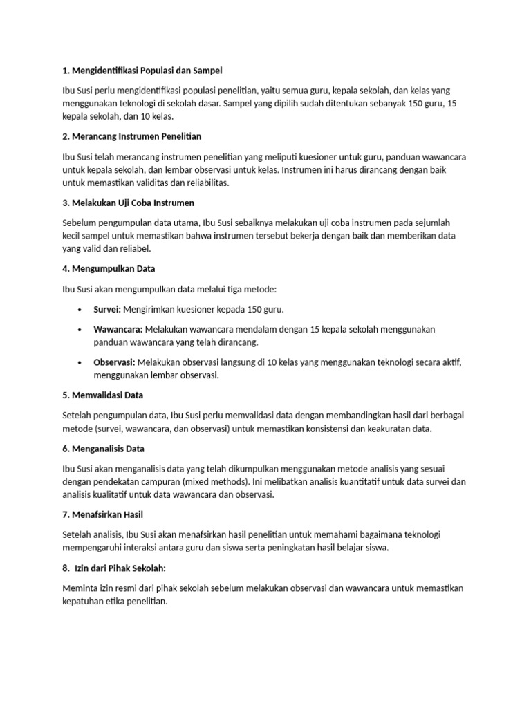 Diskusi 6 Metodelogi Penelitian OKKI TRI ANANDA NIM 878229846 | PDF