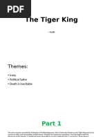 The Tiger King - Class 12 English-2 | PDF | Tiger