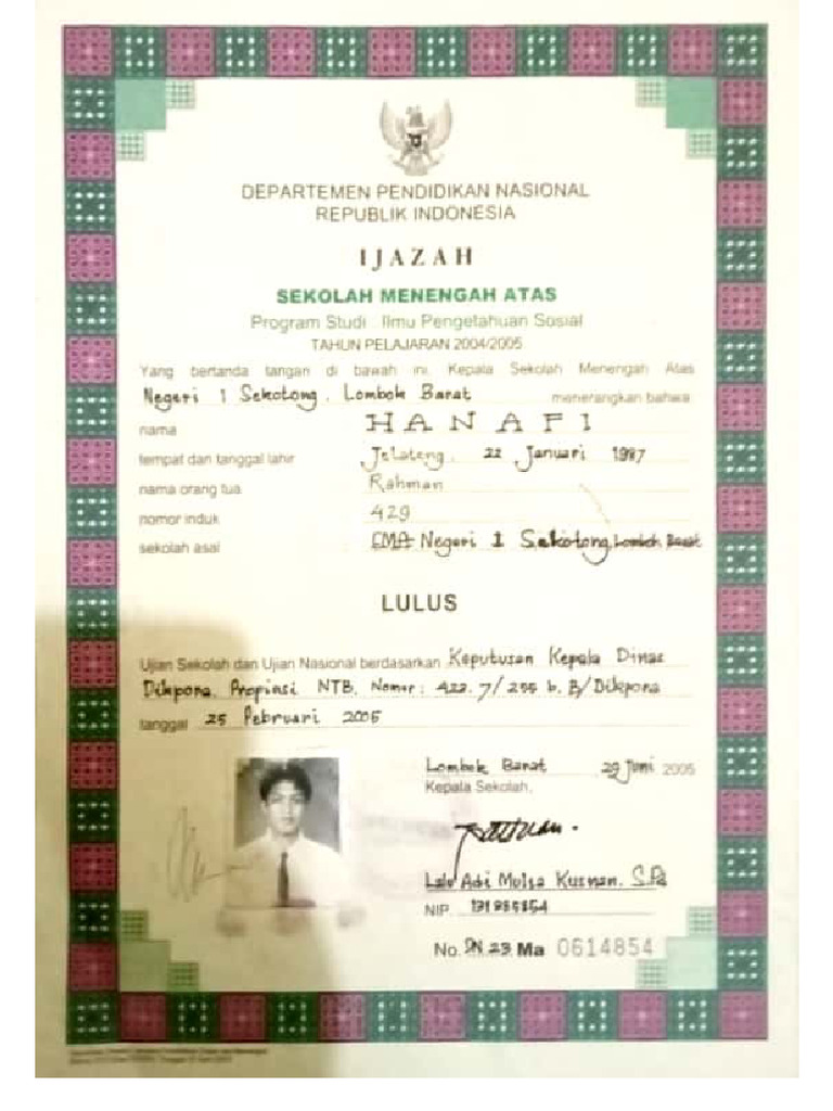Ijazah Hanafi | PDF