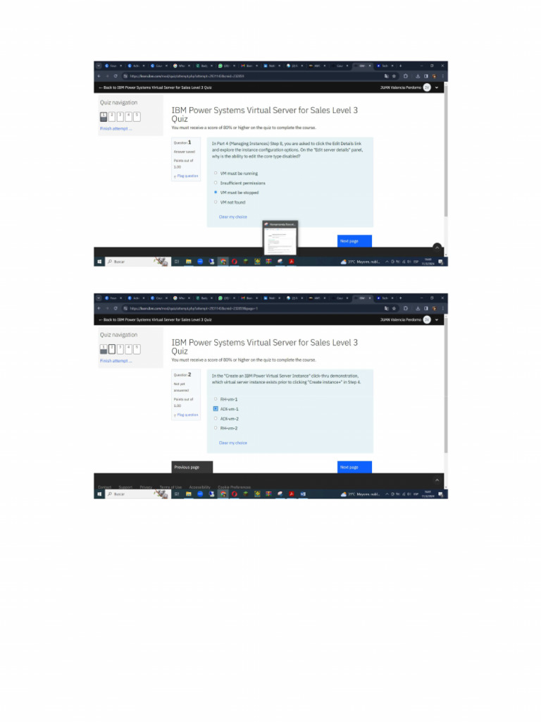 Quiz Level3 Power JVP PDF | PDF | Virtual Machine | Information Technology