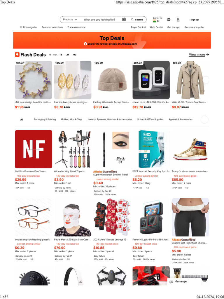 Top Deals | PDF | Alibaba Group