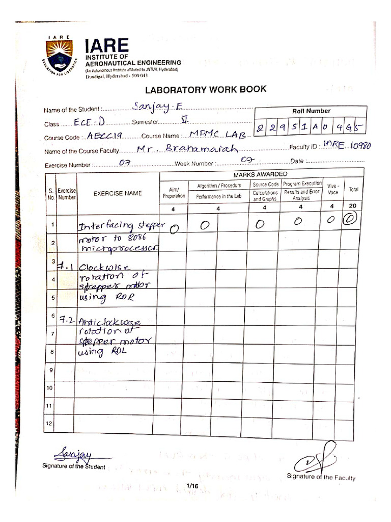 MPMC 7 | PDF
