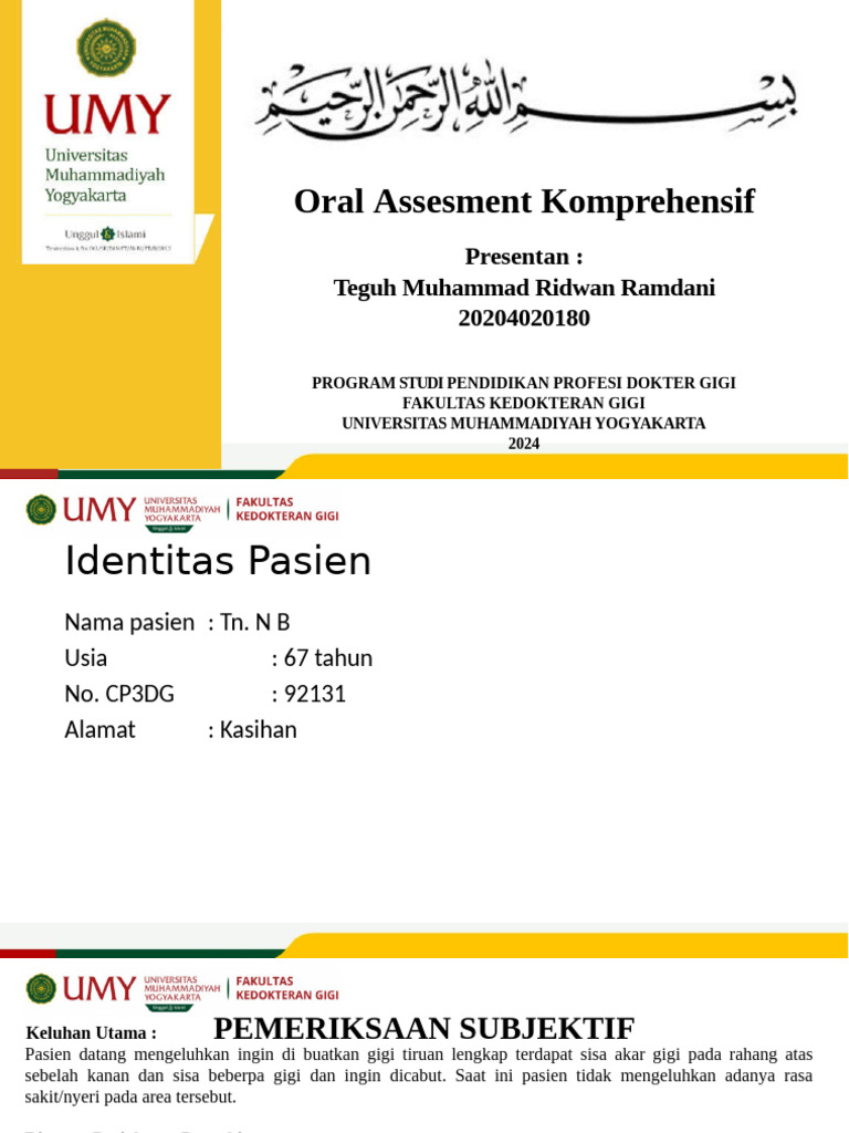 PPT OA KOMPRE_TEGUH MUHAMMAD RIDWAN RAMDANI_20204020180 | PDF