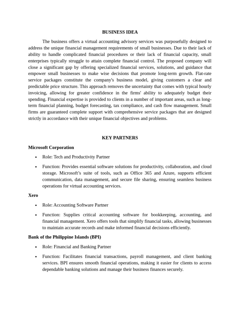 BUSINESS-MODEL-CANVAS - A Virtual Accounting Firm | PDF | Expense | Taxes