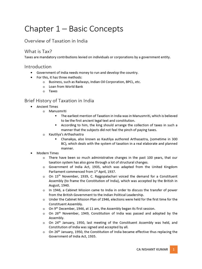 Chapter 1 - Basic Concepts and General Tax Rates | PDF | Taxes ... Chapter 1 - Basic Concepts and General Tax Rates | PDF | Taxes ...