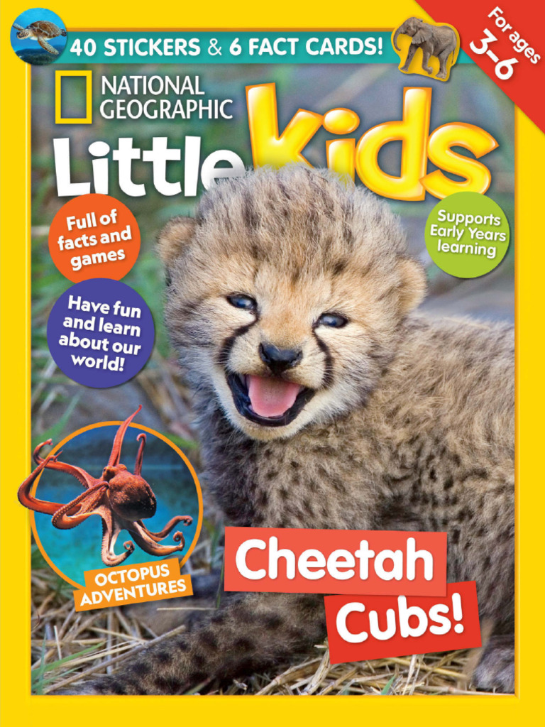 National Geographic Little Kids 2024 No 20 Uk August | PDF | Turtle | Sea Turtle