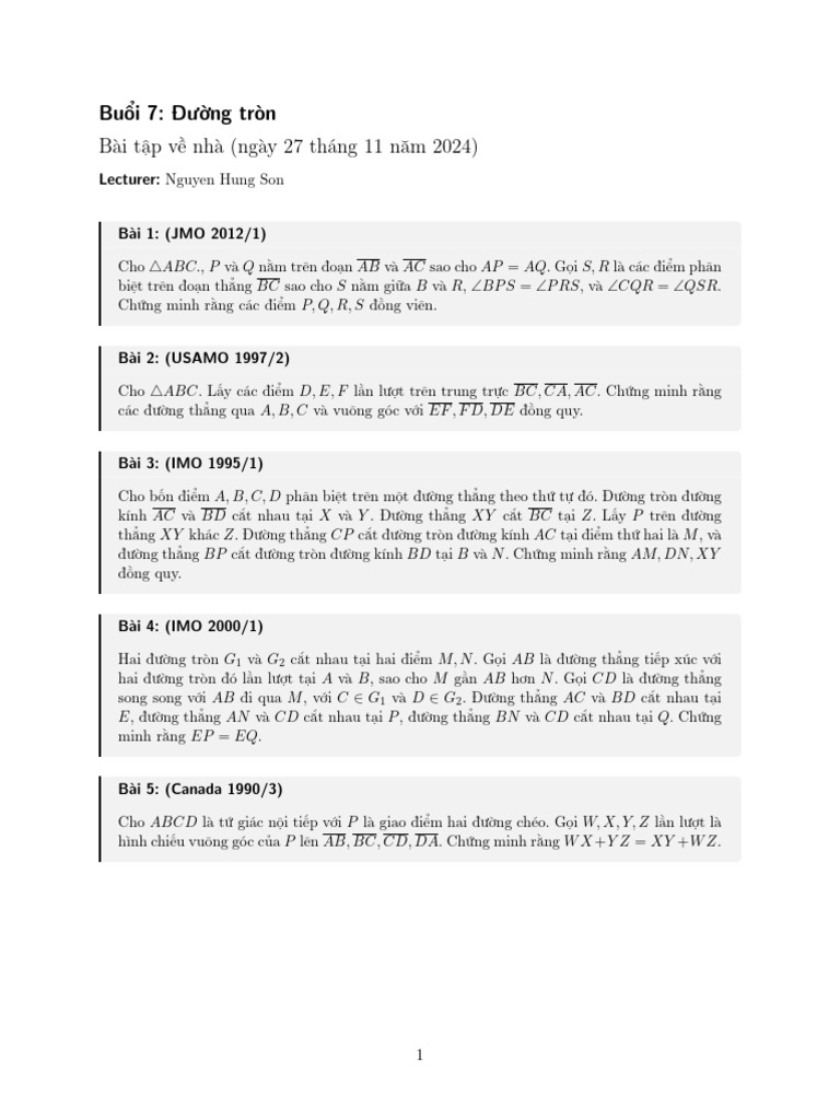 Viasm 7 Bài Tập | PDF