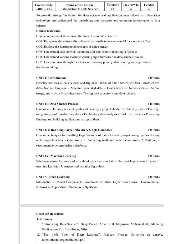 Data Science Portion | PDF