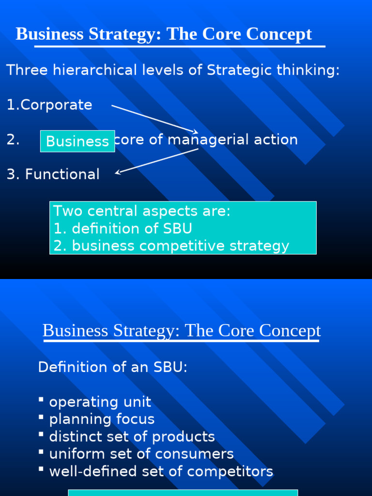 Business Strategy | PDF | Strategic Management | Marketing