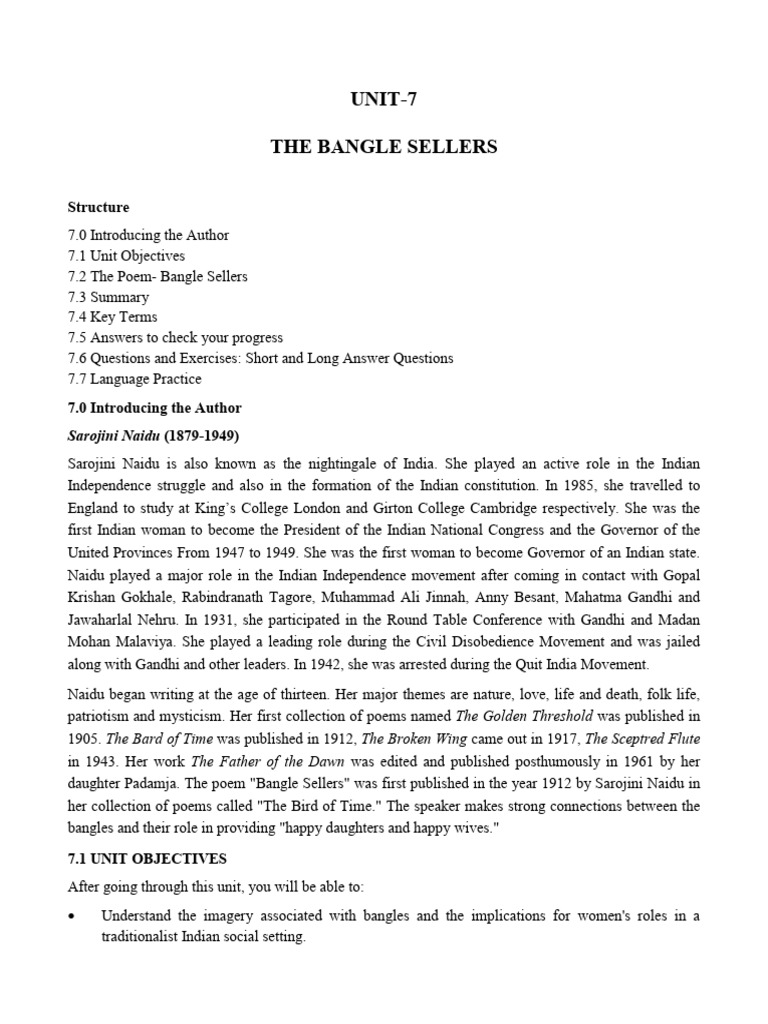 Pages From B.A English-IV (BA4001-IV) - 7 | PDF