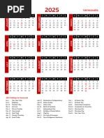 ICE_NYSE_2025_Yearly_Trading_Calendar | PDF | Business | Stock Market