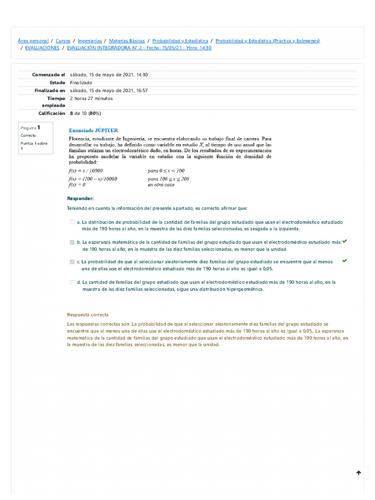 EVALUACIÓN INTEGRADORA N° 2 - Fecha_ 15.. | PDF
