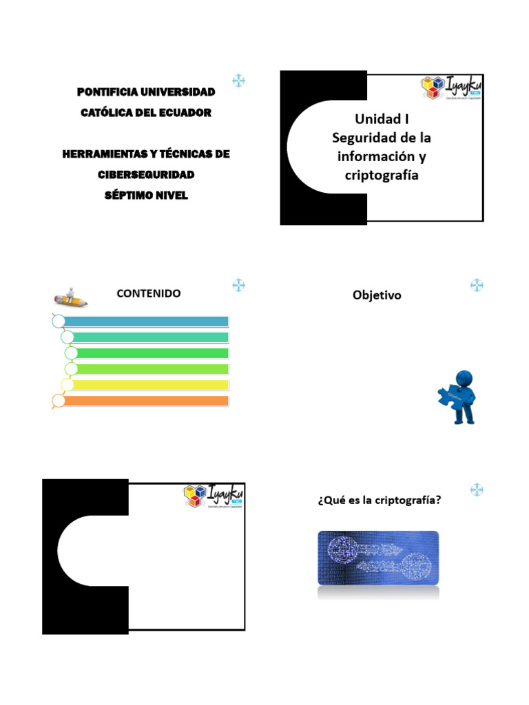 U1. Seguridad Informatica y Criptografica - 16!3!21 | PDF | Criptografía de clave pública ...