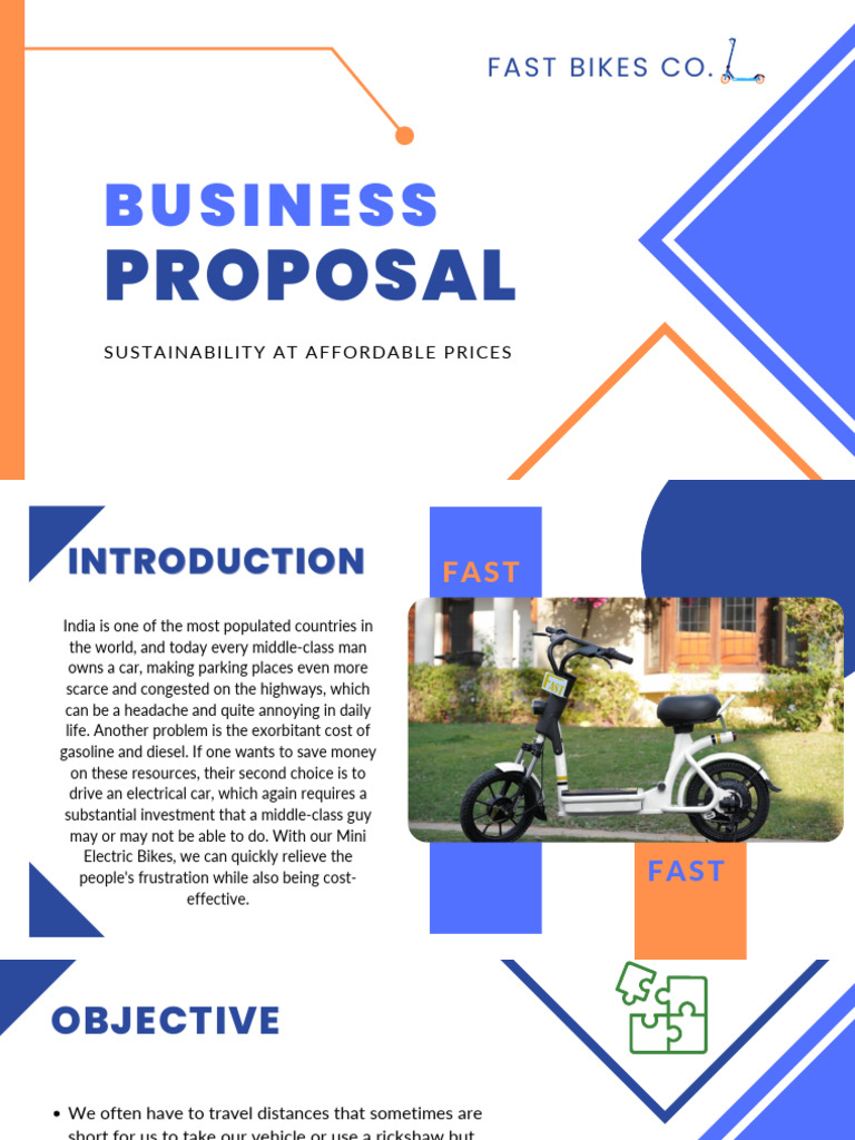 Affordable Mini Electric Bikes Proposal | PDF