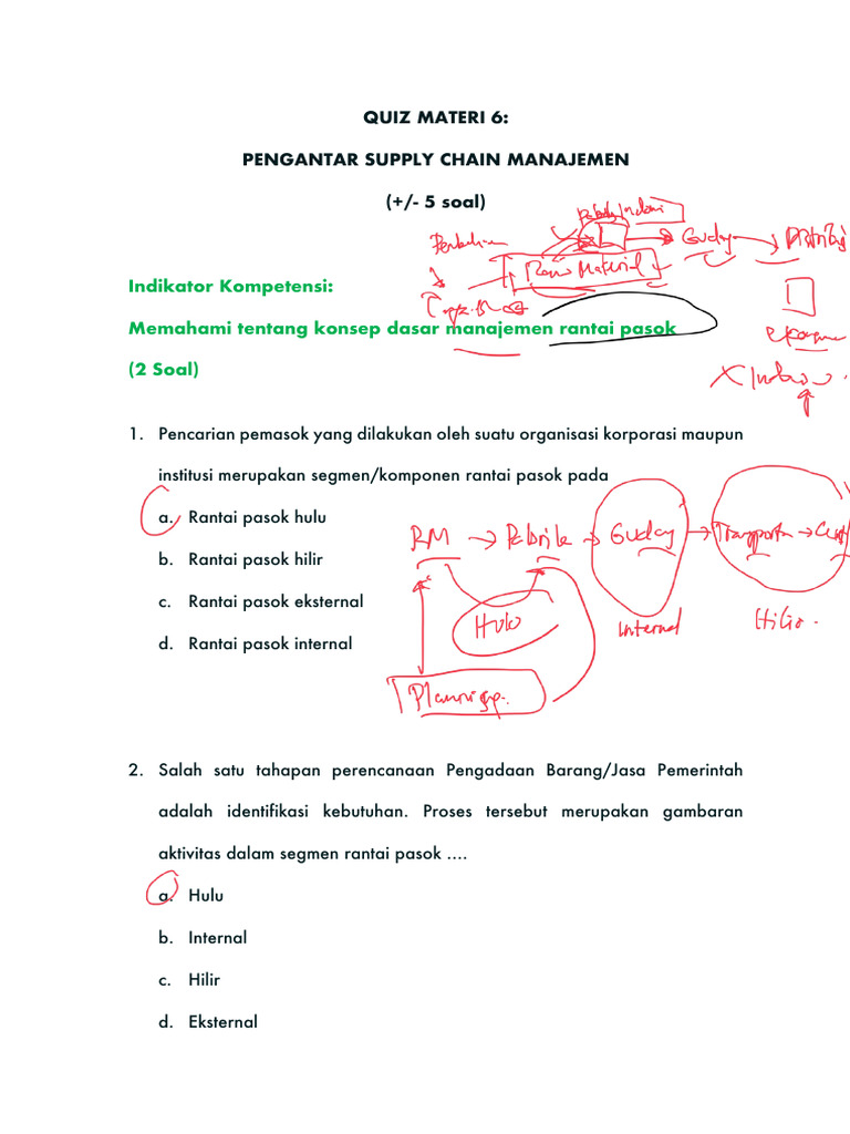 Quiz Materi 6 | PDF