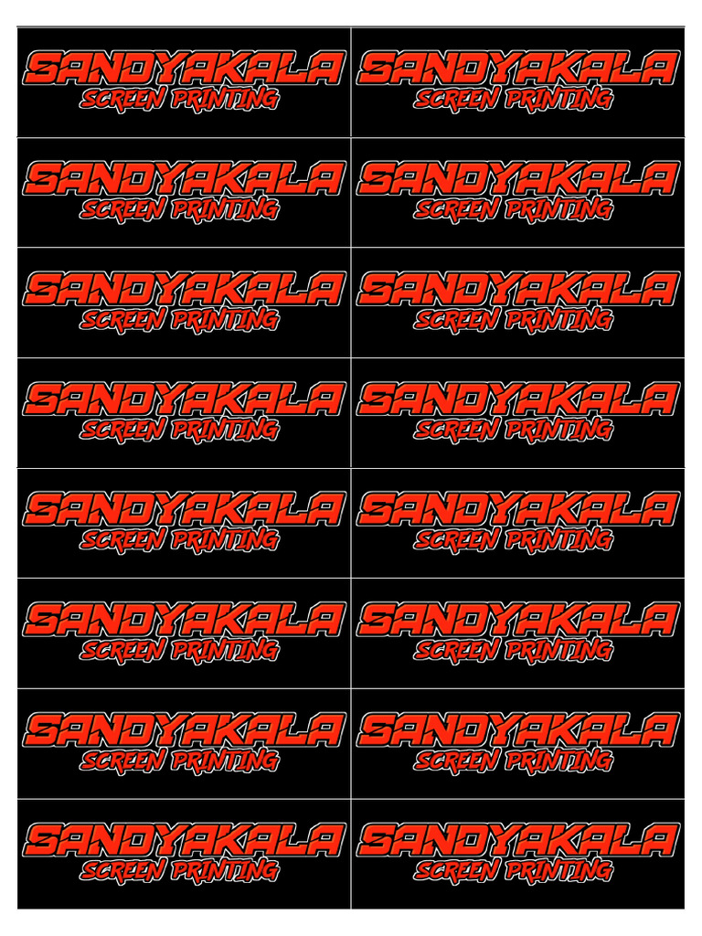 Stiker A4a 1 Lembar | PDF