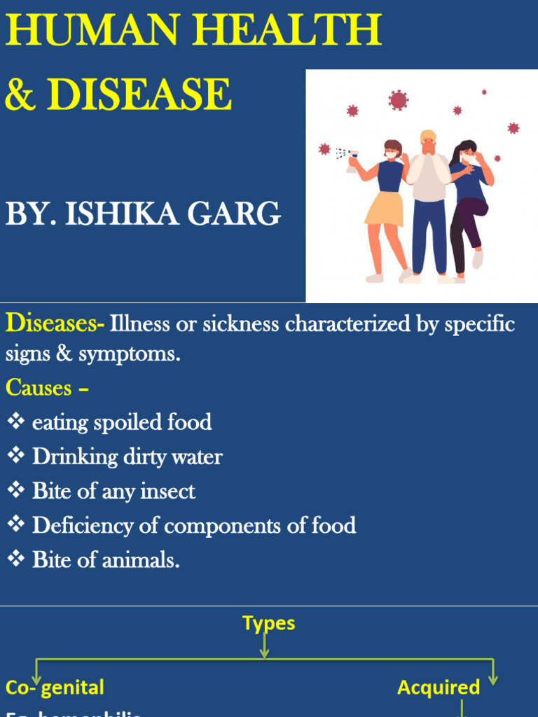 Overview of Human Diseases and Causes | PDF