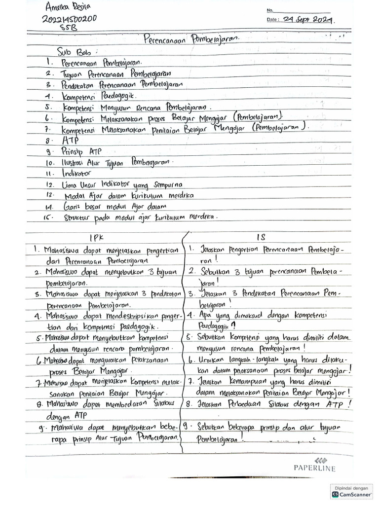 Menentukan IPK dan IS | PDF