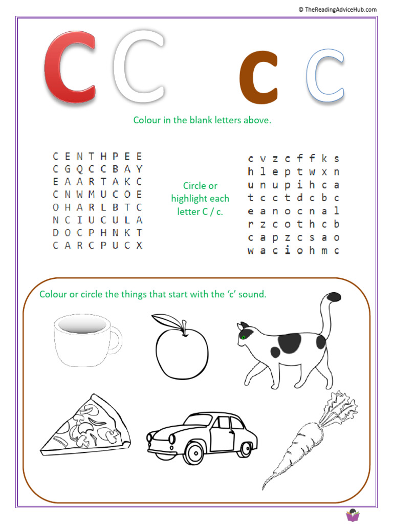 Letter Sound C | PDF