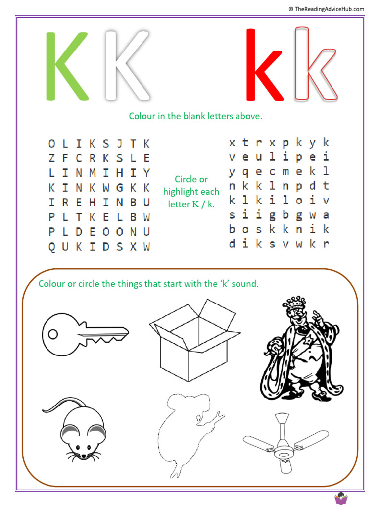 Letter Sound K | PDF