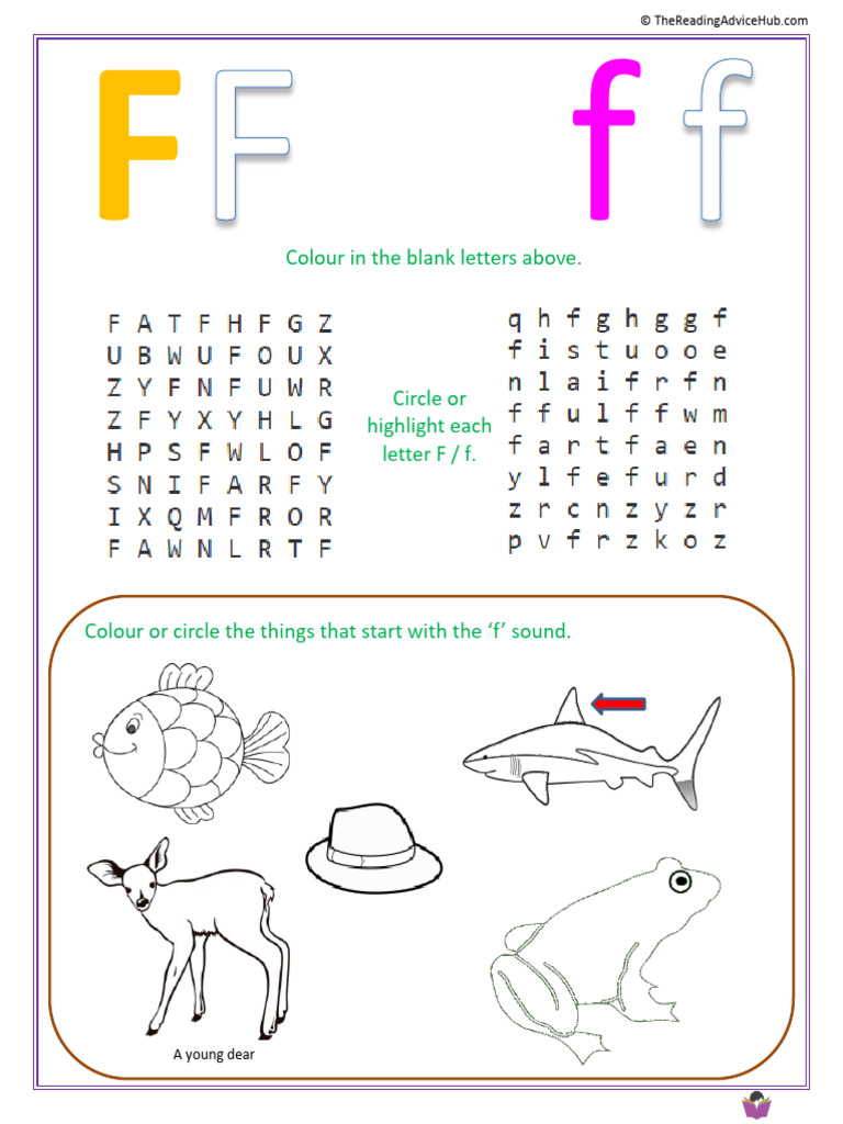 Letter Sound F | PDF