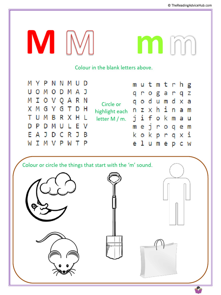 Letter Sound M | PDF