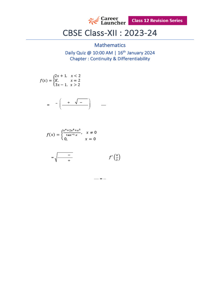 Maths C&D 2 | PDF | Mathematics
