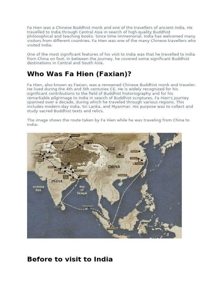 Fa Hien 2 | PDF | Indian Philosophy | Indian Religions