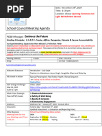 SLT Meeting Agenda 2024-25 | PDF
