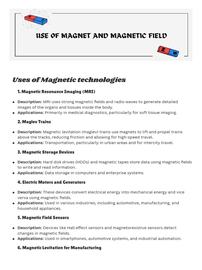Magnet And Magnetic Field Pdf Magnetic Field Magnetism