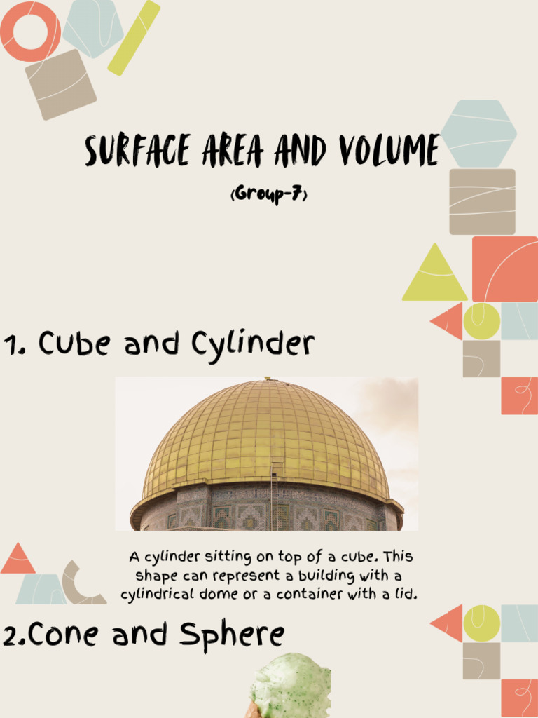 Surface Area and Volume | PDF