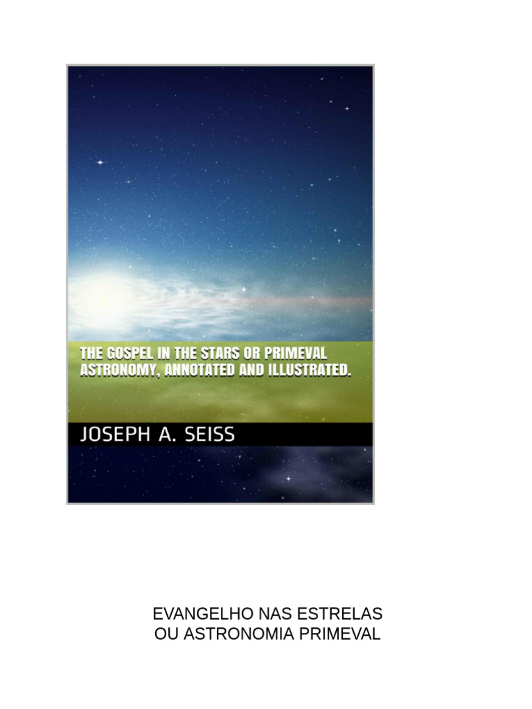 J A Seiss Evangelho Das Estrelas | PDF | Deus | Jesus