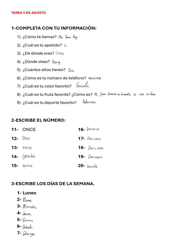 HW 4-08 Spanish | PDF