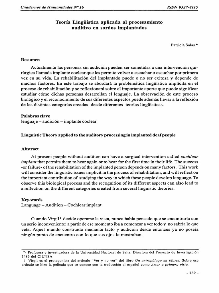 ojsadmin,+18 | PDF | Sonido | Percepción