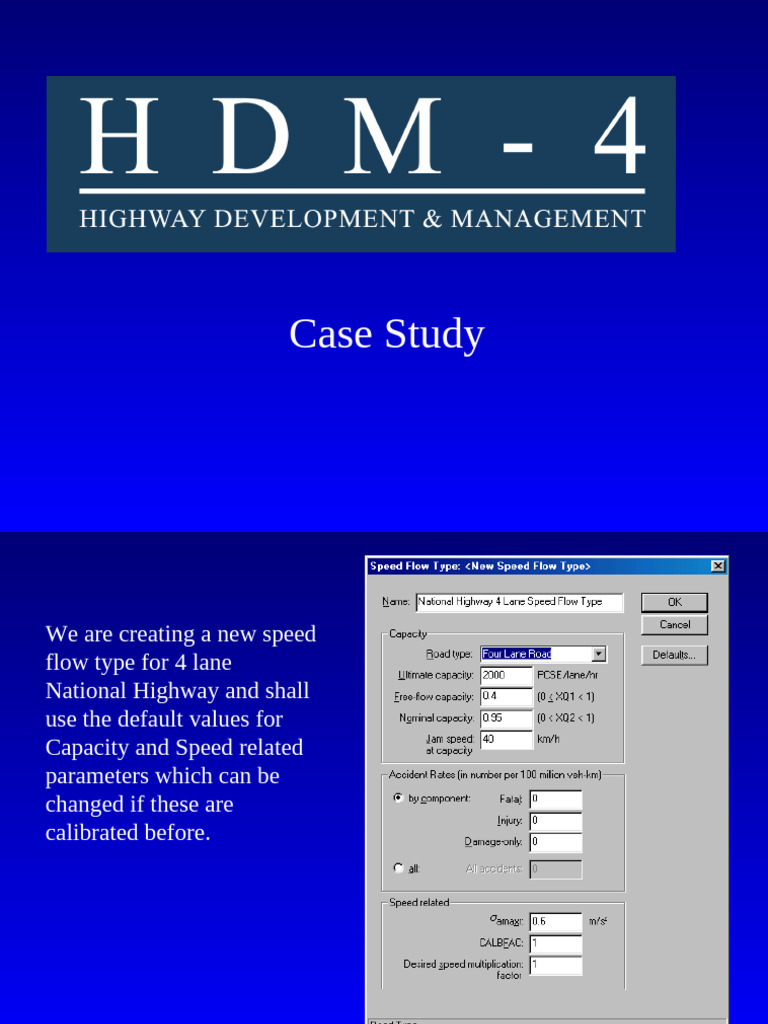 3 HDM 4 Case Study - 5 | PDF