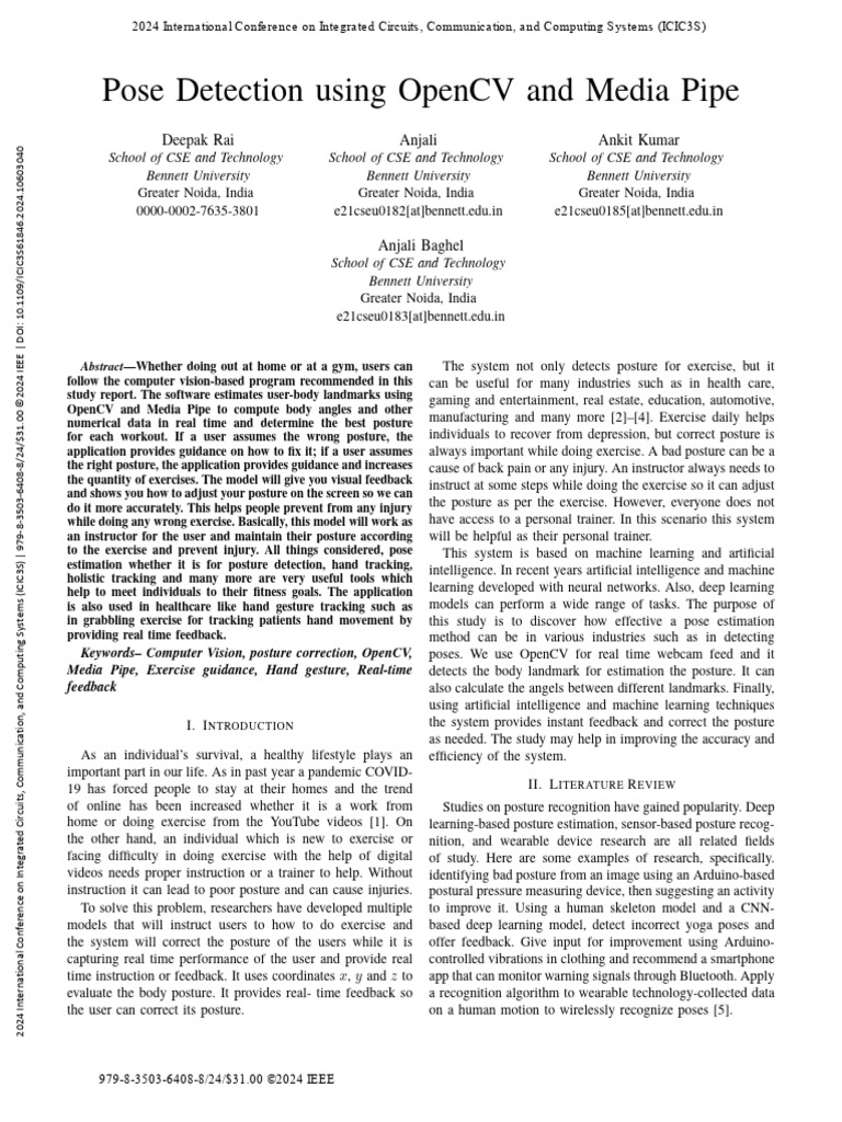 Pose_Detection_Using_OpenCV_and_Media_Pipe (1) | PDF | Computer Vision ...