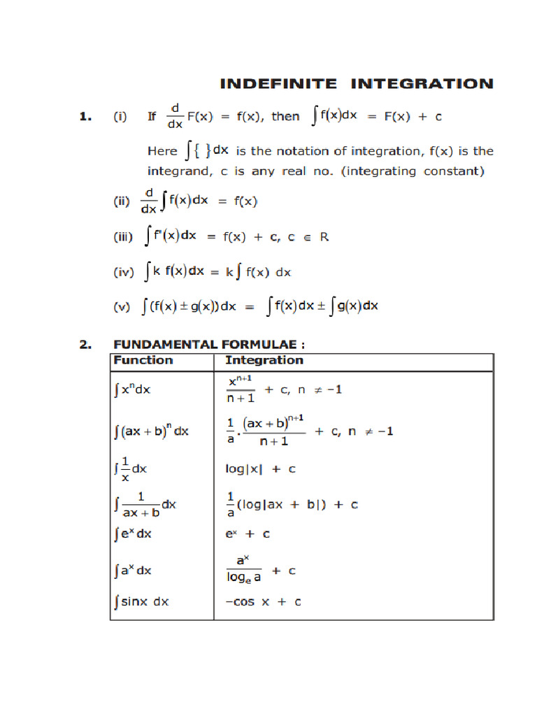 Integration Module 1 With Mcqs | PDF