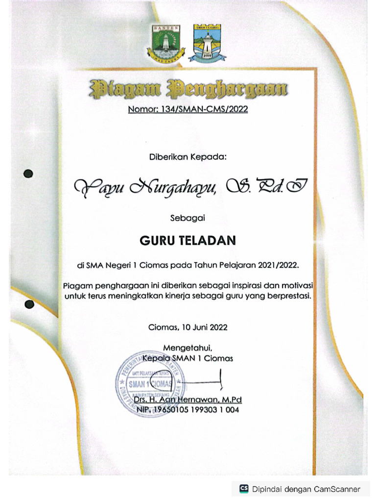 Piagam | PDF