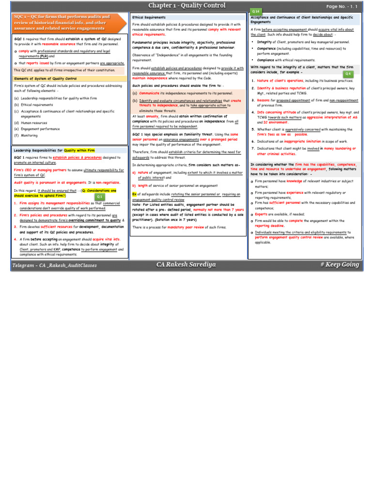 Audit Chart Book | PDF | Audit | Auditor's Report