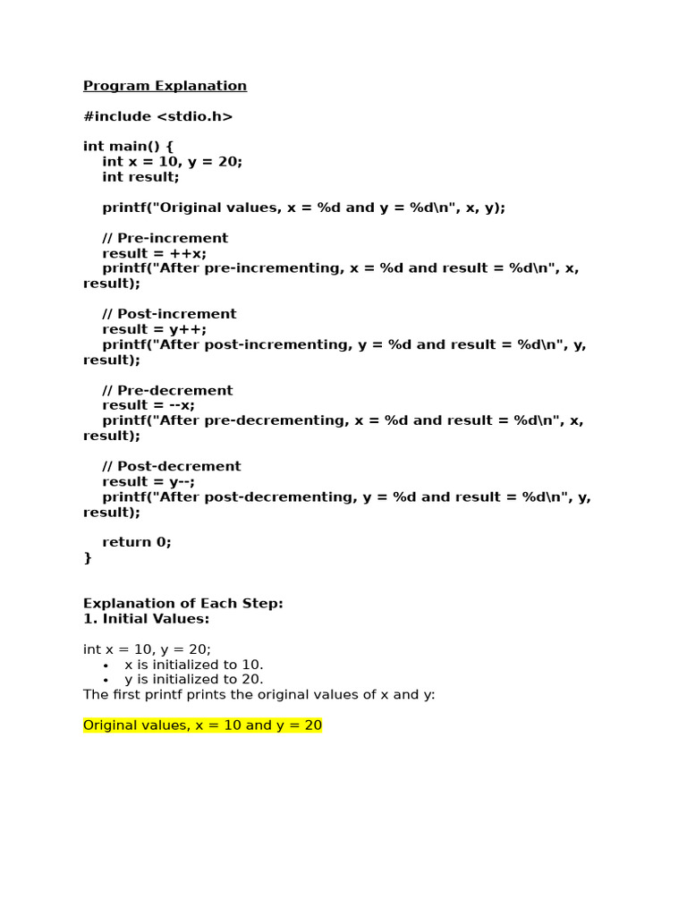 Program+Explanation (1) | PDF