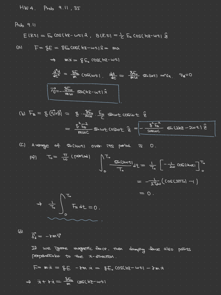 David J. Griffiths - Introduction to Electrodynamics-Pearson Education (2012) Solution 4 | PDF