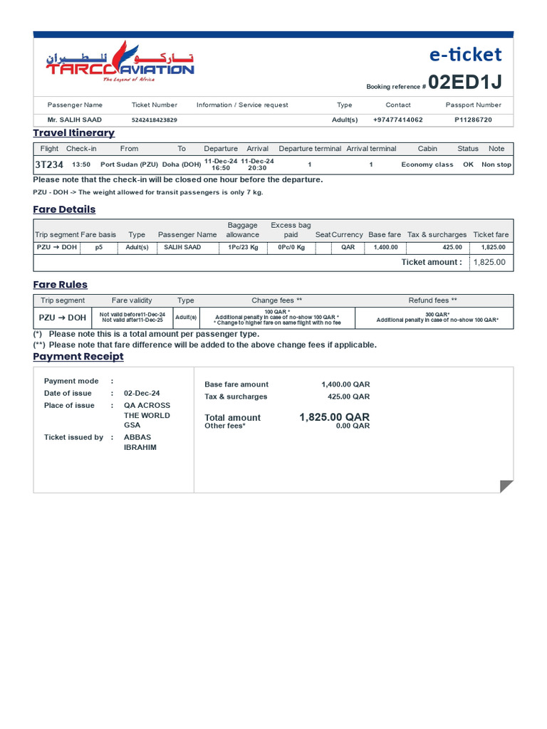 121 | PDF | Fare | Fee