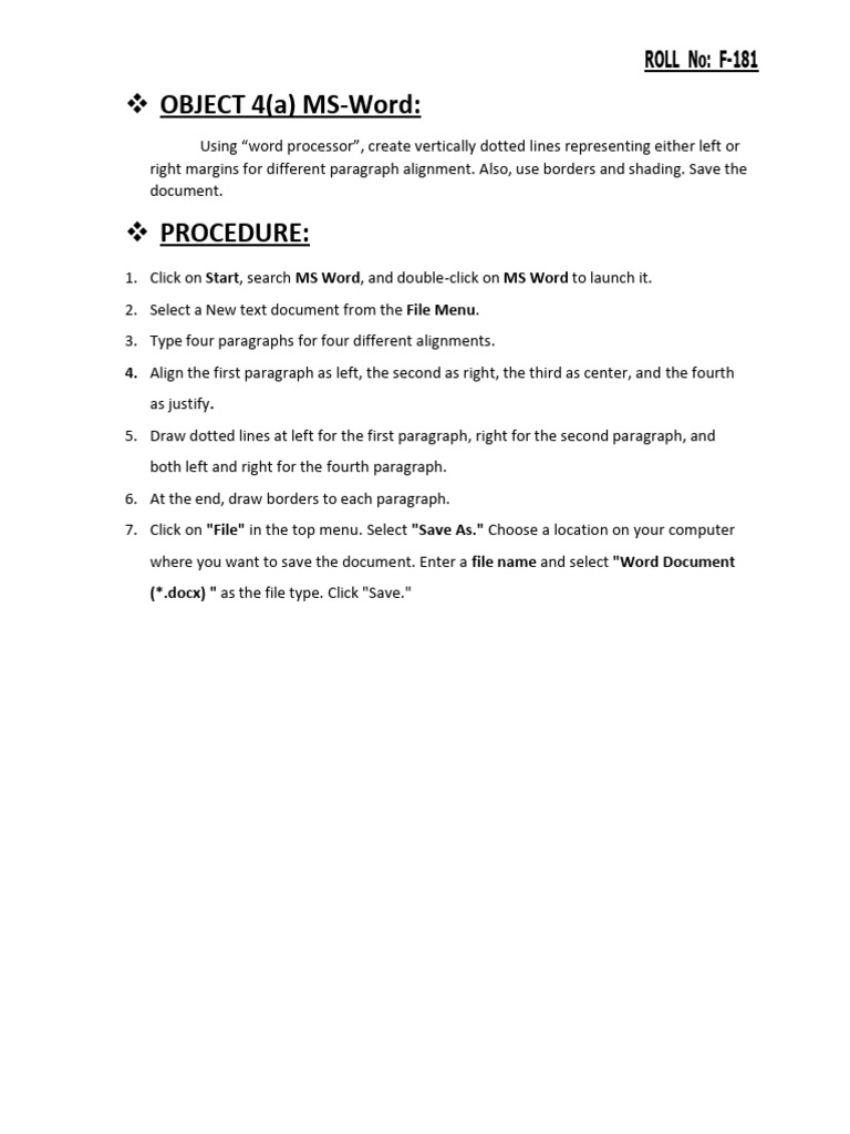 PRACTICAL4a For Computer Science Class XI (Sindh Board) | PDF ...