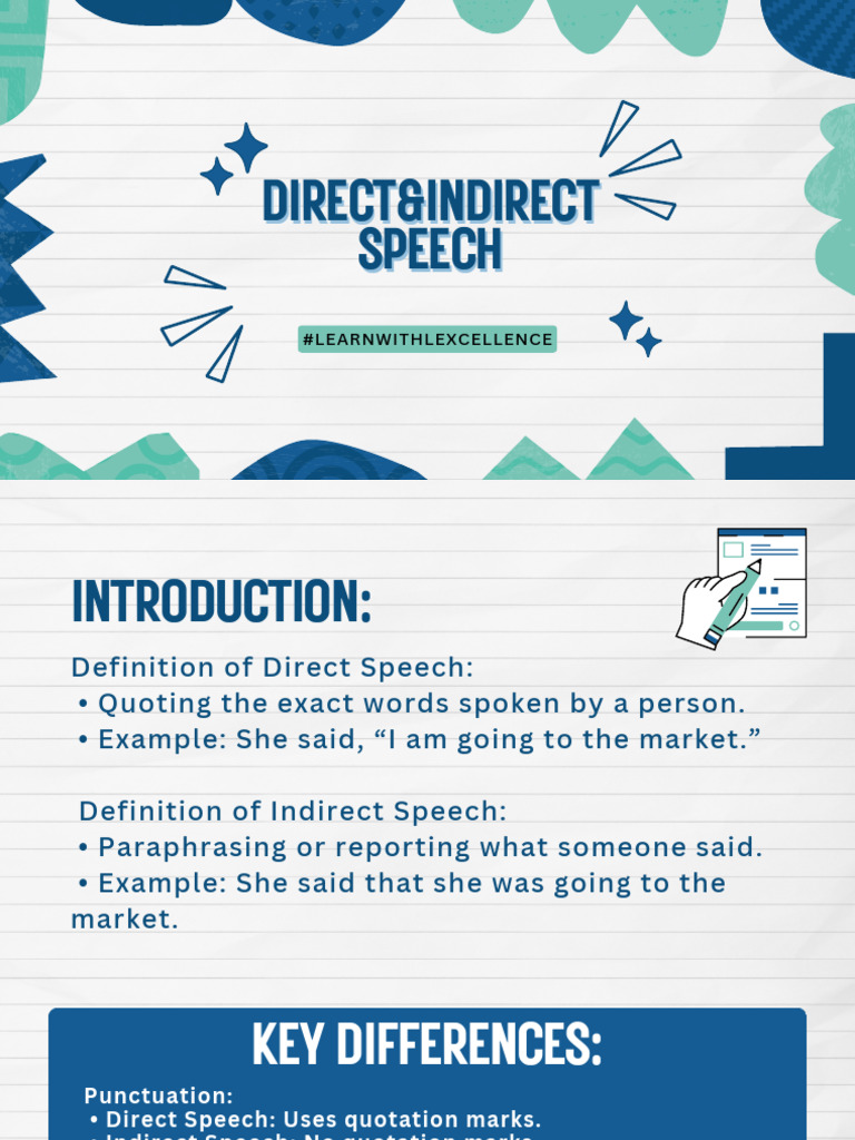 Direct & Indirect LX PDF | PDF | Semantic Units | Languages
