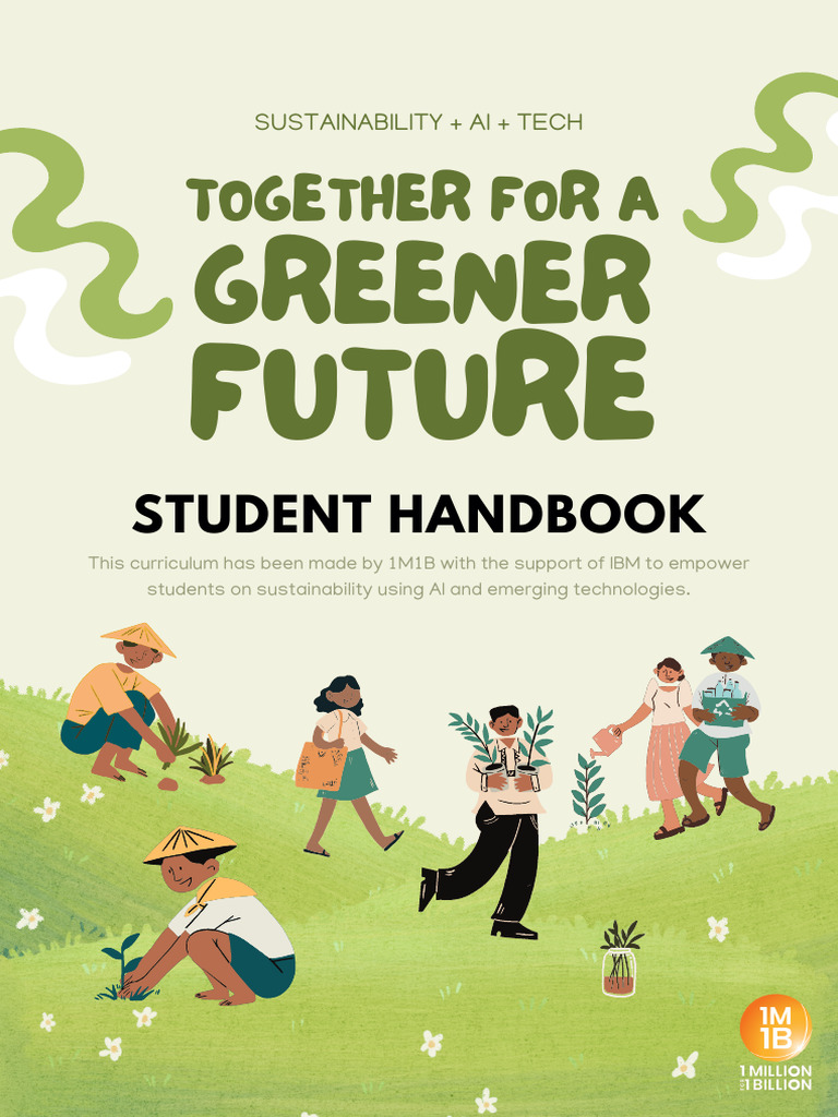 Students Handbook - IBM AI + Sust | PDF | Sustainability | Artificial Intelligence