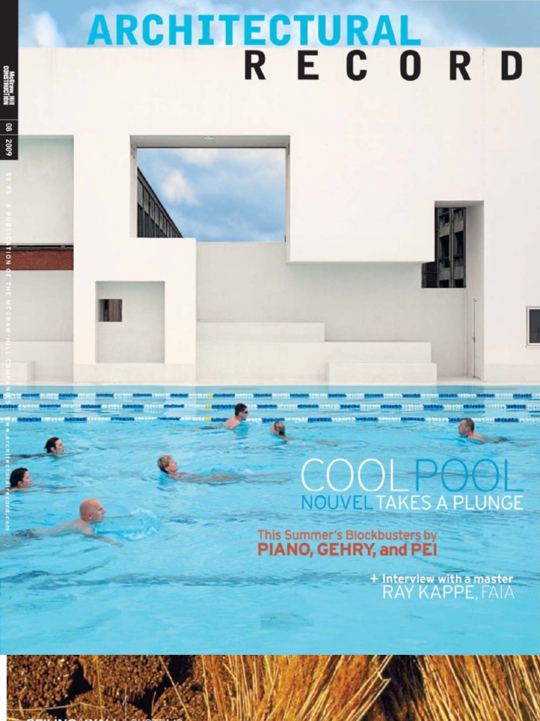 Architectural Record - 2009 August | PDF | American Recovery And ...