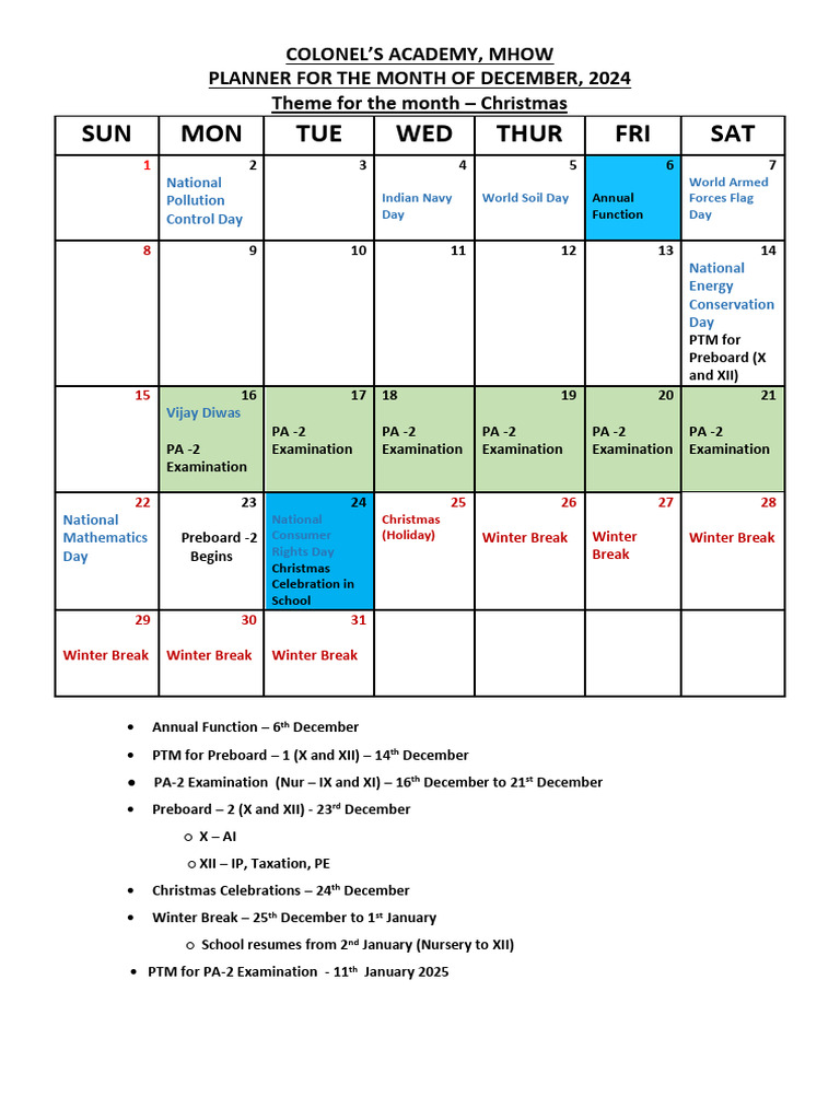 Planner December 24 | PDF