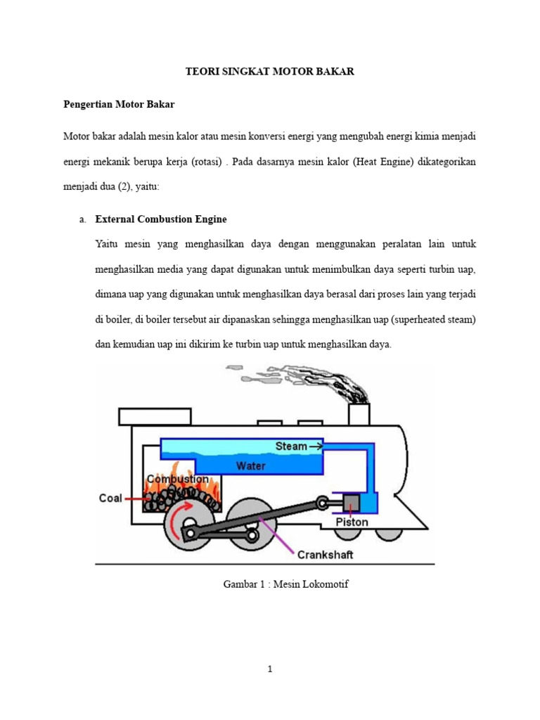 Teori Motor Bakar | PDF