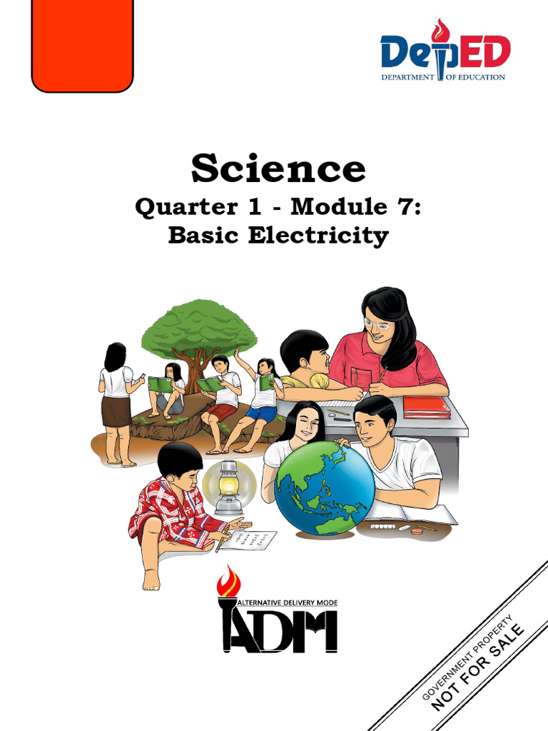 Science8 q1 Mod7 Basic-Electricity v1 | PDF | Electrical Resistance And Conductance | Voltage