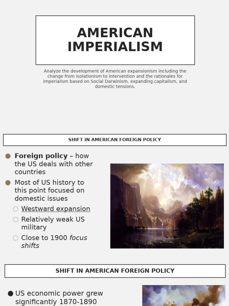 4 1+American+Imperialism | PDF | Imperialism | International Relations